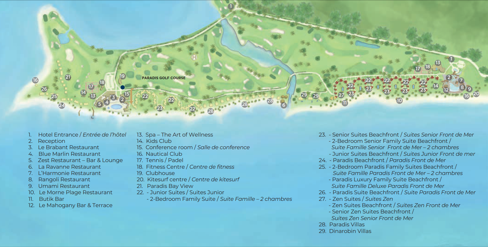Paradis Beachcomber Golf Resort & Spa ☀️ Маврикий, Южное побережье ️ ...